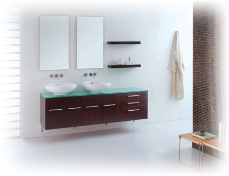 Interior Gallery Modern Bathroom Vanity Set Celeste